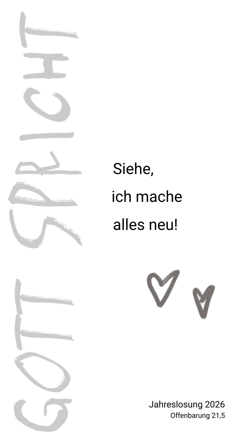 Siehe, ich mache alles neu! – Jesus Freaks Deutschland